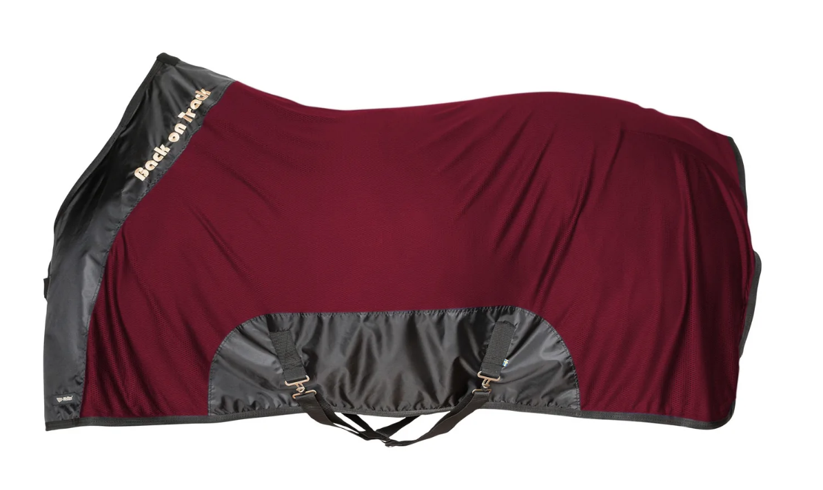 Verkkoloimi Royal Deluxe 145cm viininpunainen Back On Track ...